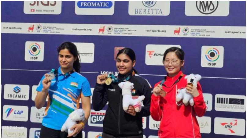 Jhajjar’s shooter Suruchi won gold in ISSF World Cup: defeated Manu ...