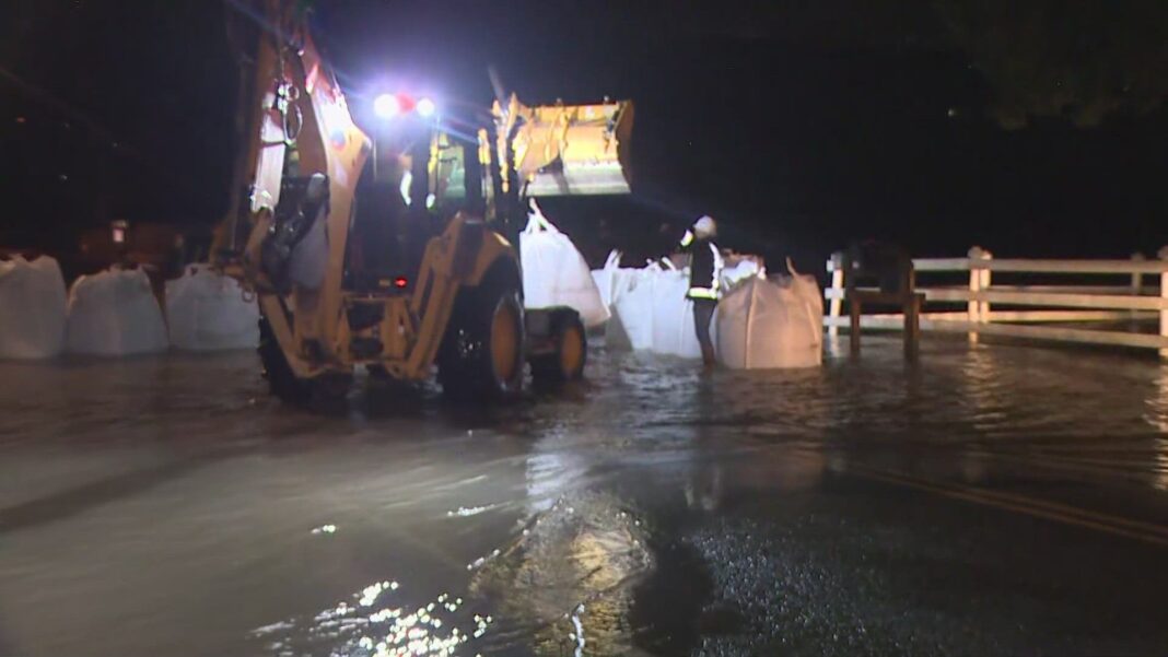 Flood Warning Issued After White River Levee Failure in Pacific ...