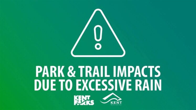 Kent Parks and Trails Closed After Heavy Rainfall - northwestnews